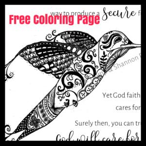 FREE Coloring Page for You - Shannon Popkin